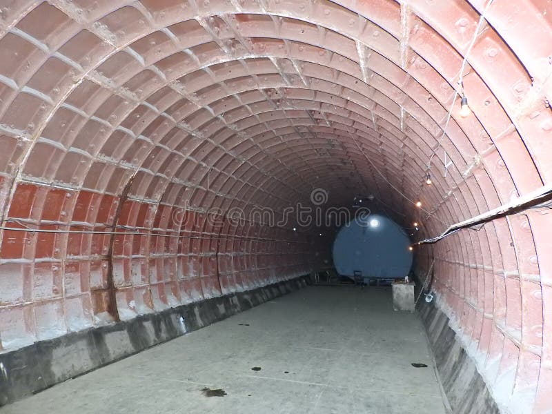 Underground Soviet Bunker during the War, Details and Elements Stock ...