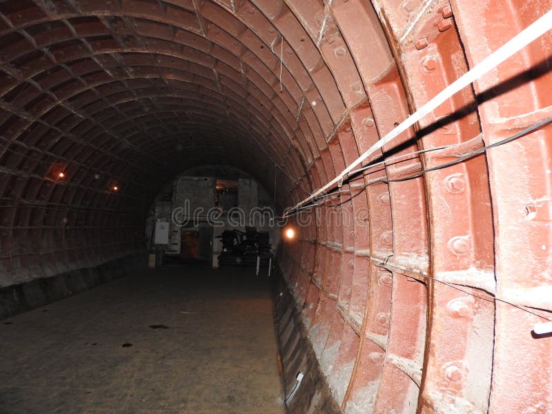 Underground Soviet Bunker during the War, Details and Elements Stock ...