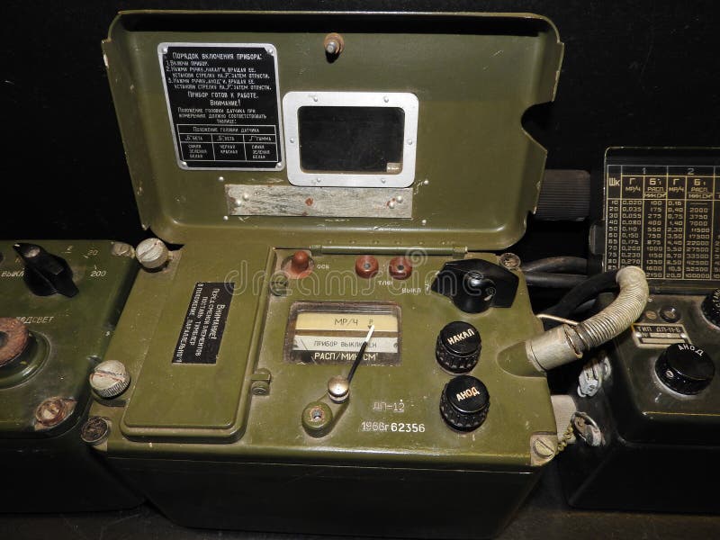 Underground Soviet Bunker in Its Original Form. a Former Soviet Cold ...