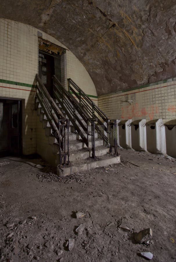 Underground stairs stock photo. Image of long, arched - 22990918