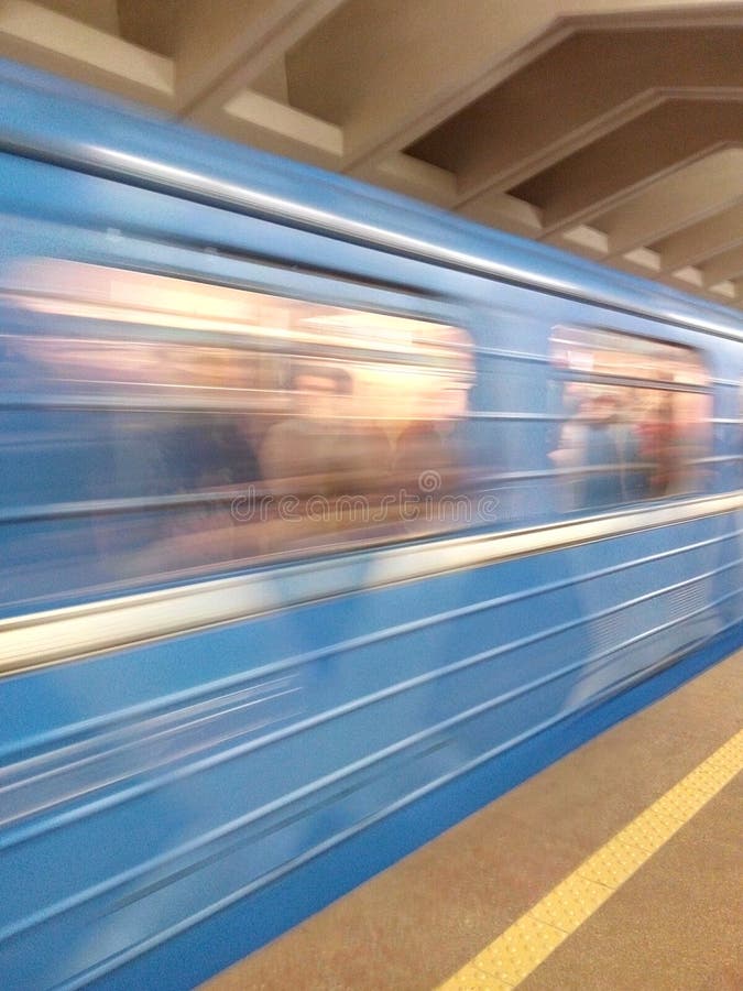 Underground - subway train stock photo. Image of capital - 49928312