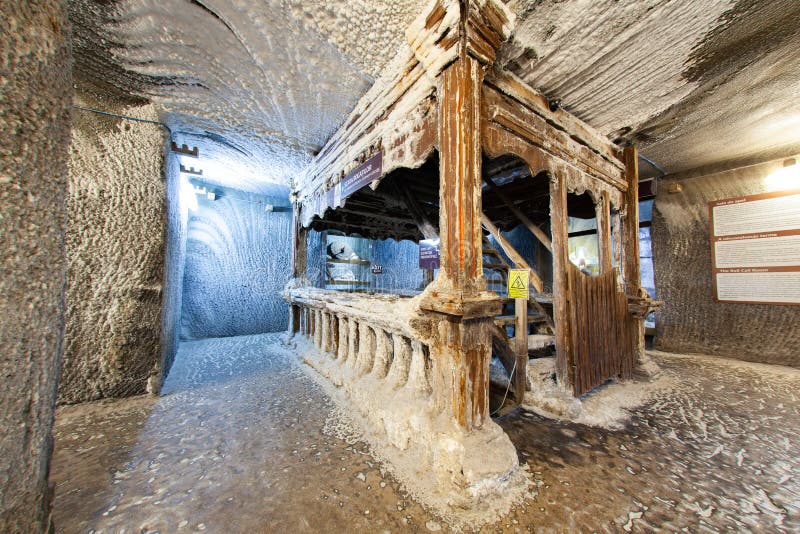 Underground Theme Park in Salt Mine Salina Turda Editorial Stock Image ...