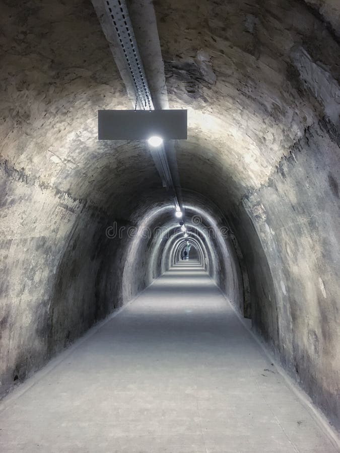 Underground Tonnel in Zagreb Stock Image - Image of ancient, landmark ...