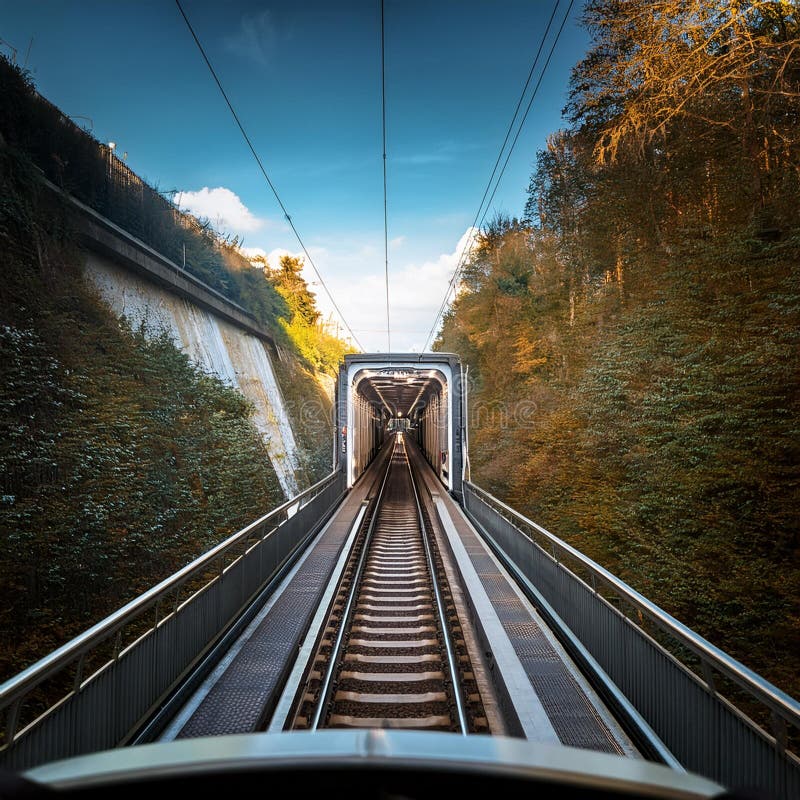 Underground Train, AI Generated Stock Illustration - Illustration of ...
