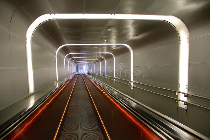 Underground tunnel in Oslo stock image. Image of underground - 32093933