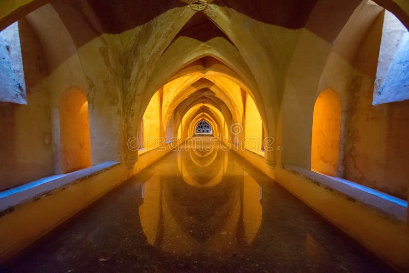 Underground water canal stock image. Image of city, explore - 110273089