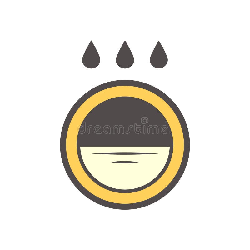 Underground Water Pipe Icon Stock Vector - Illustration of drop, line ...