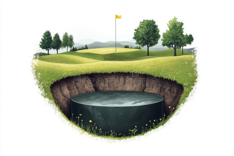 An Underground Water Source Was Visible in the Landscape S Cross ...