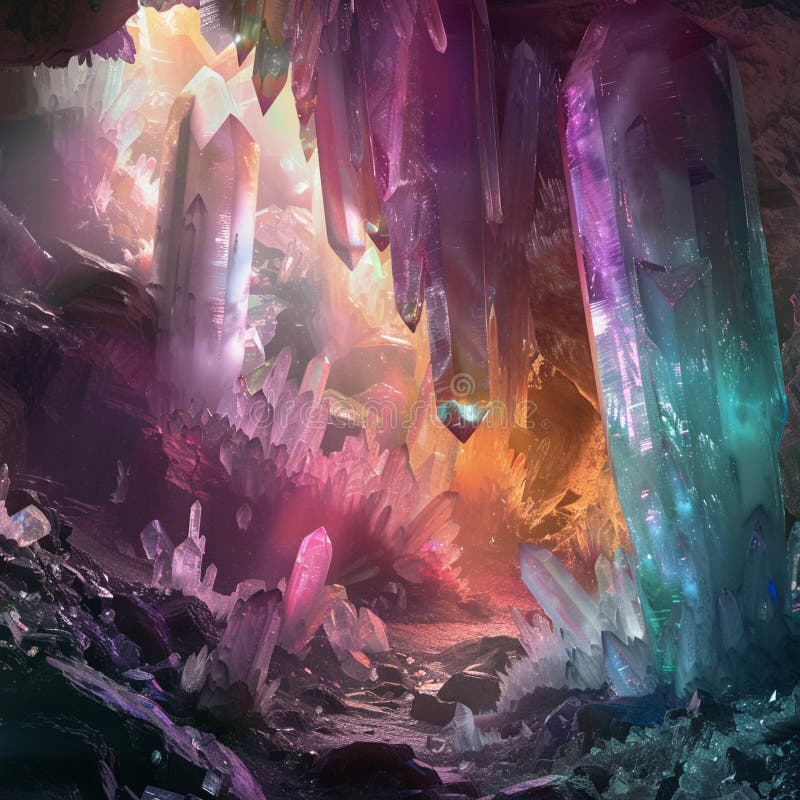An Underground World of Crystal and Ice Where Light Refracts into a ...