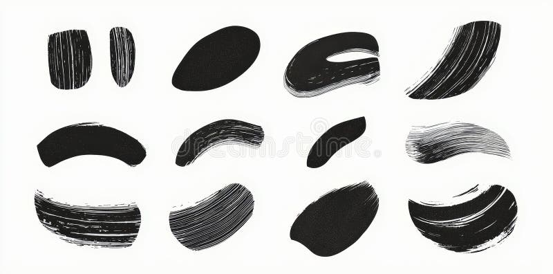 Underlines, Highlights, Waves Brush Marks, Swoops, and Swoops are Hand ...