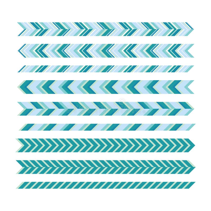 Underlines. Universal Underscore Lines. Geometric Decorative Ele Stock ...