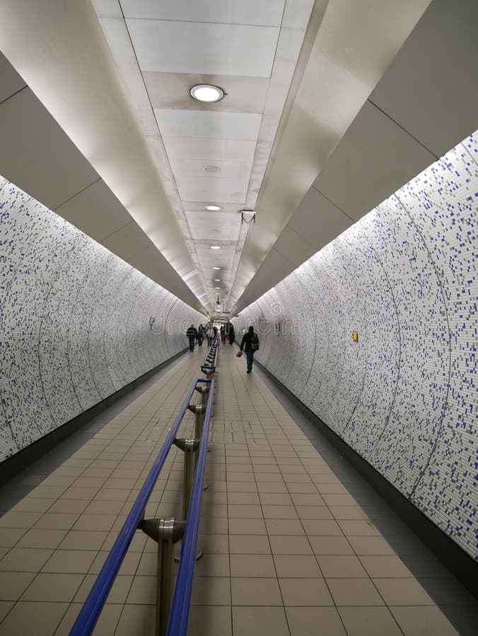 Underpass stock image. Image of modern, wall, decorated - 152107833