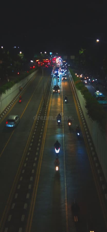Underpass at night stock photo. Image of screenshot - 268848852