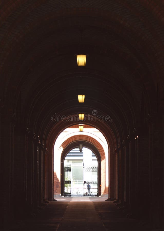 Underpass Subway stock image. Image of pedestrian, brown - 14043315