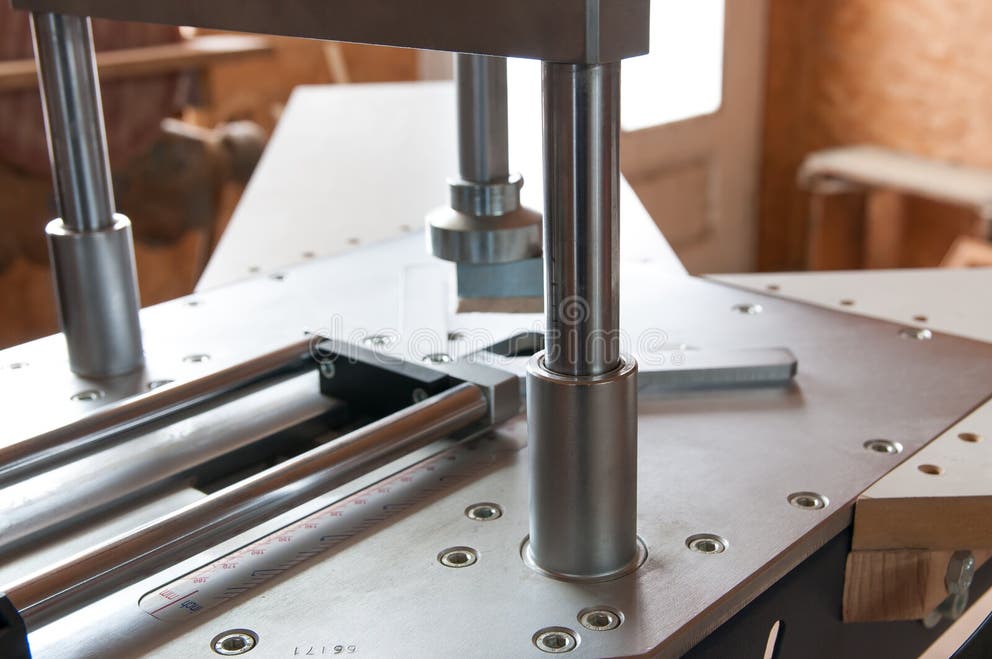 Underpinner in Focus, Picture Framing Tool. Stock Image - Image of ...