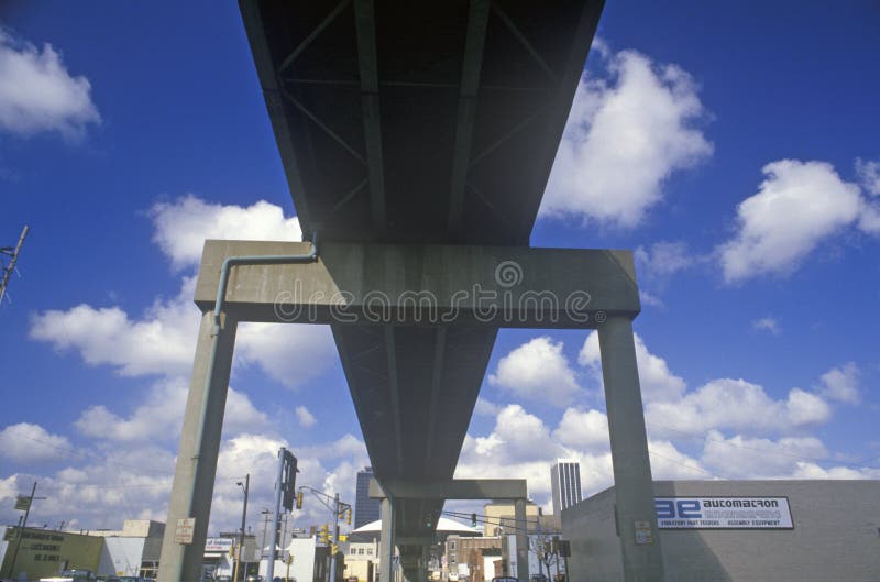 Underside of Freeway, Indianapolis, Indiana Editorial Photography ...