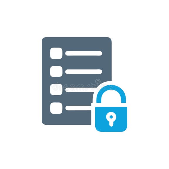 Understanding Access Control List Implementation Stock Illustration - Illustration of digital ...
