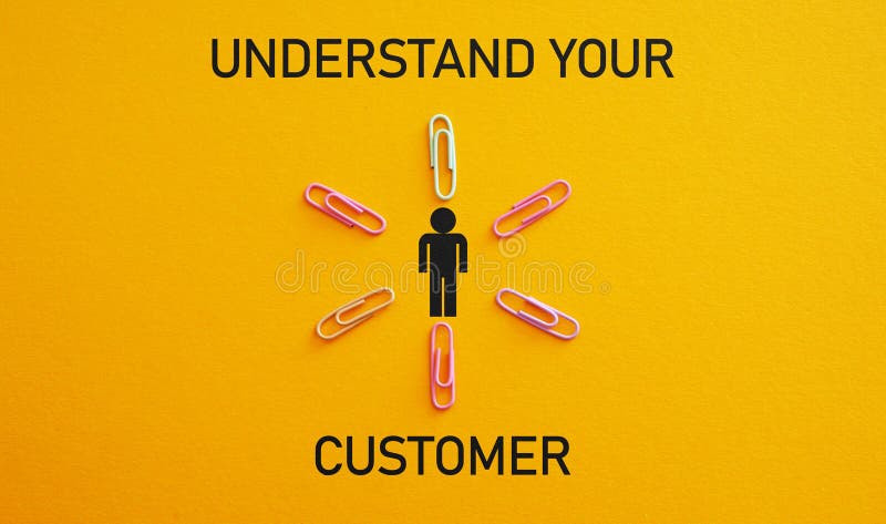 Understand Your Customer is Shown Using the Text Stock Photo - Image of ...
