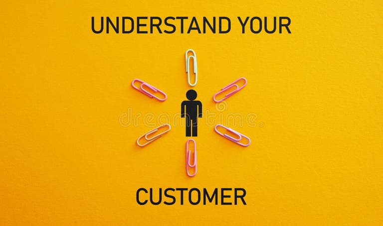 Understand Your Customer is Shown Using the Text Stock Photo - Image of ...