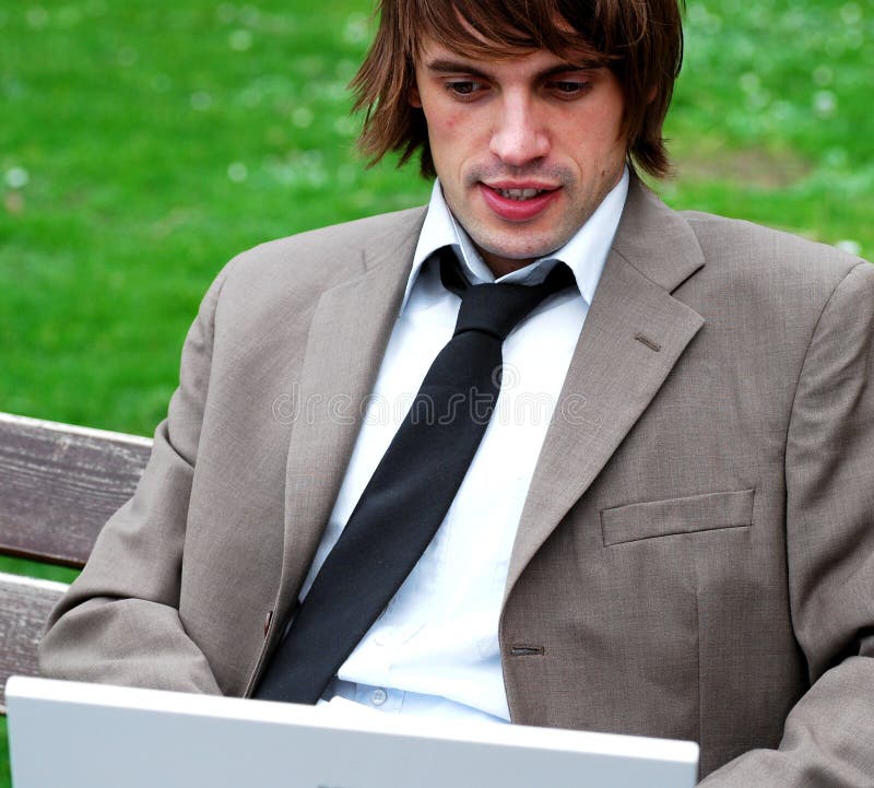 Understanding stock image. Image of laptop, business, notebook - 2063437