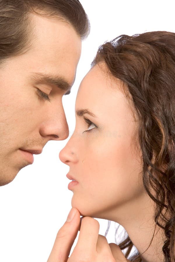First kiss during dating stock image. Image of boys, flirting - 2347309