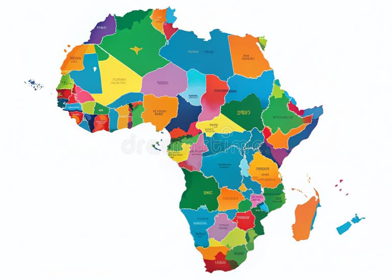 Understanding Africas Geographic Layout a Comprehensive Map Utilizing ...
