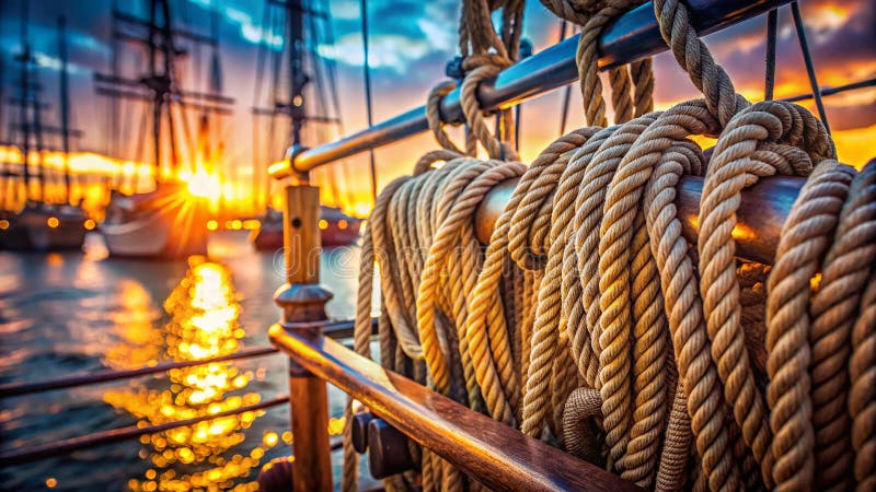 Understanding the Complex Rigging System of a Sailing Ships Mast from ...