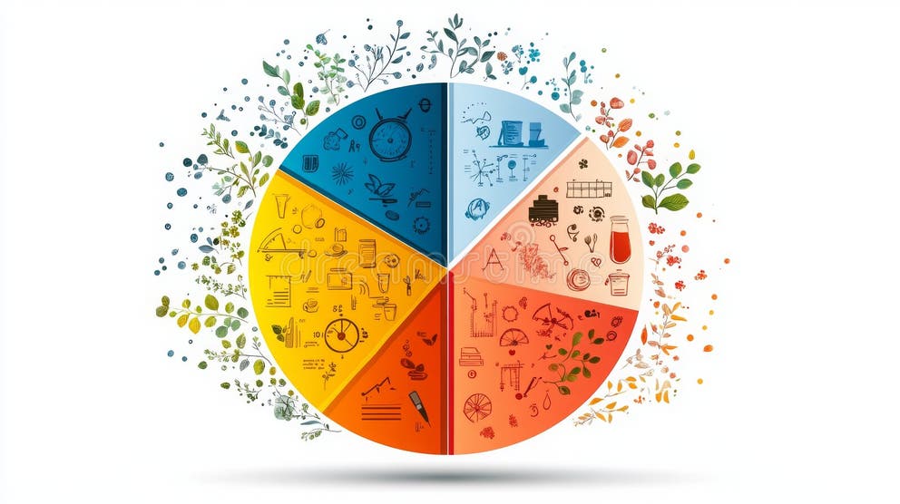 Understanding the Components of a Balanced Lifestyle through a Colorful ...