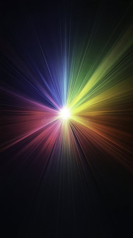 Understanding the Diffraction of Light with Vibrant Colors Radiating ...