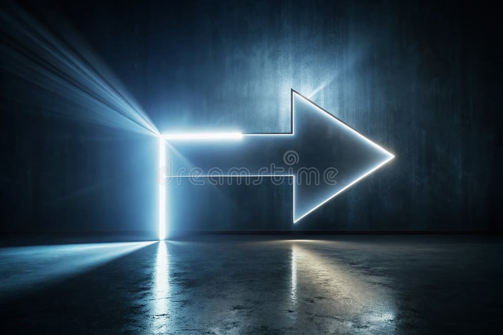 Understanding Directional Flow a Minimalist Abstract Image Depicting a ...