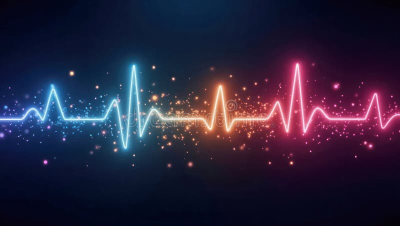 Understanding ECG Wave Patterns in Healthcare Technology Stock Image ...