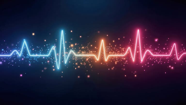 Understanding ECG Wave Patterns in Healthcare Technology Stock Image ...