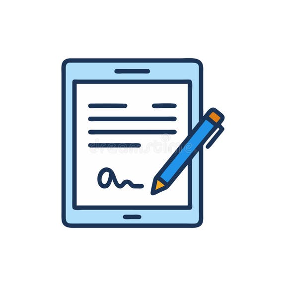 Understanding Electronic Signature Technology Stock Image ...