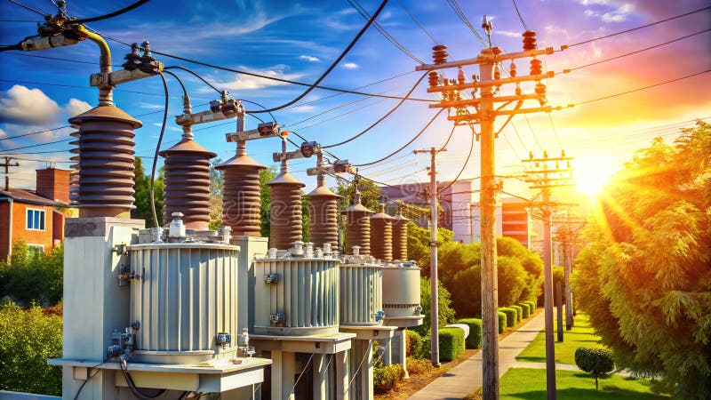 Understanding HighVoltage AC Power Transmission Transformers Poles and ...