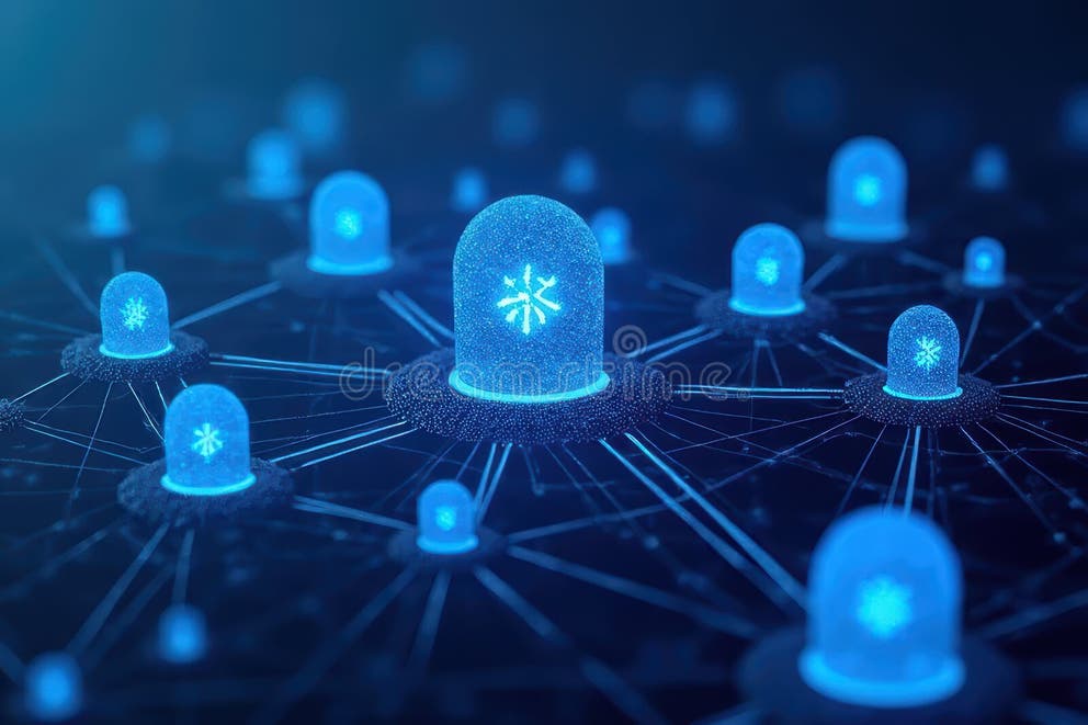 Understanding K8s Network Architecture Stock Illustration ...