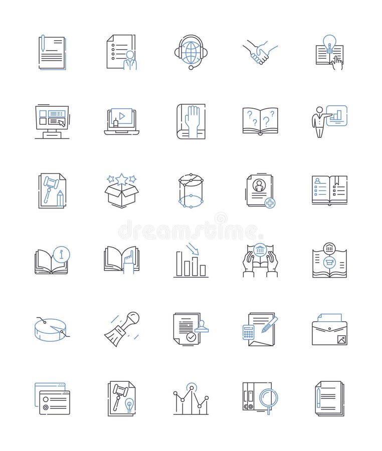 Understanding Line Icons Collection. Comprehension, Insight, Empathy ...