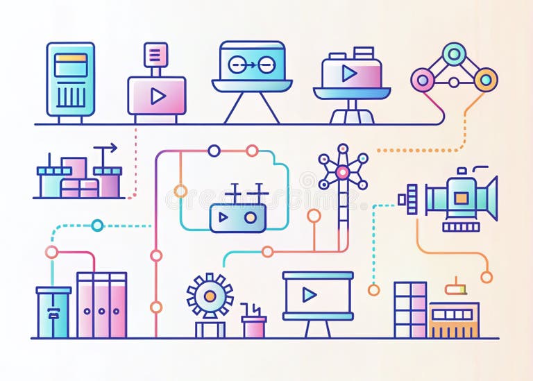 Understanding the Linear Video Production Workflow a Visual Guide To ...