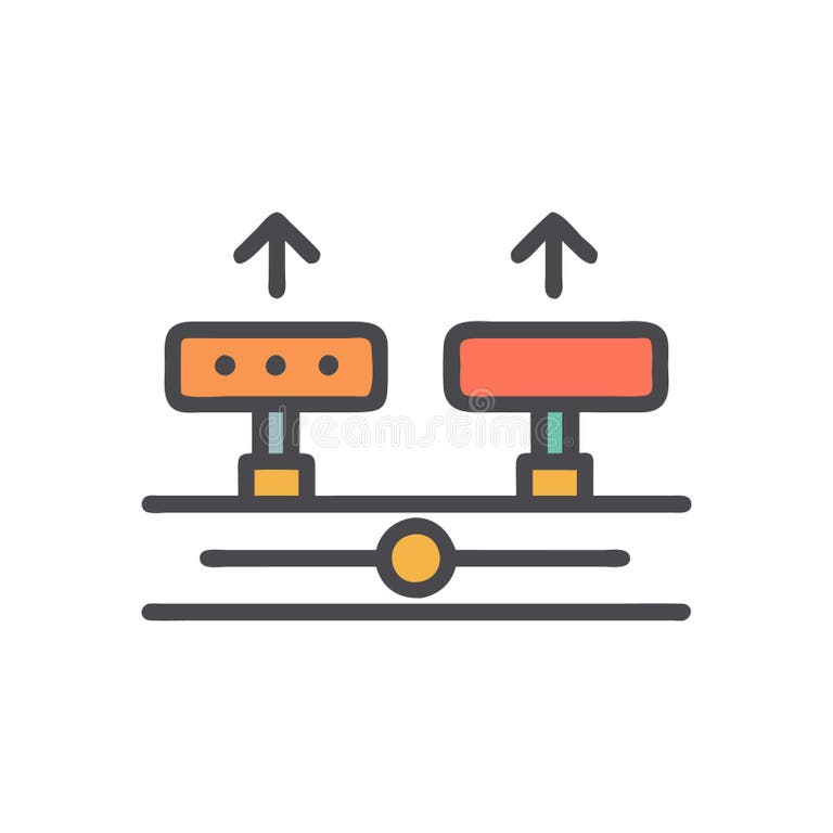 Understanding Load Balancing Techniques Stock Illustration ...