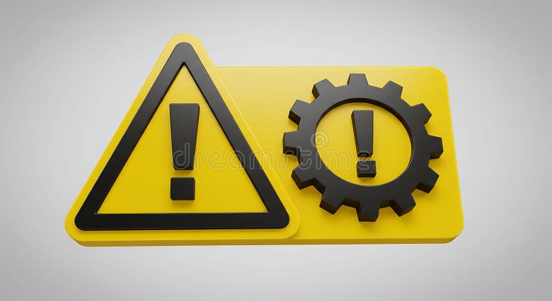 Gear Warning Sign Stock Illustrations – 10,447 Gear Warning Sign Stock ...