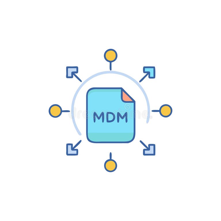 Understanding MDM in Data Governance Stock Image - Illustration of ...
