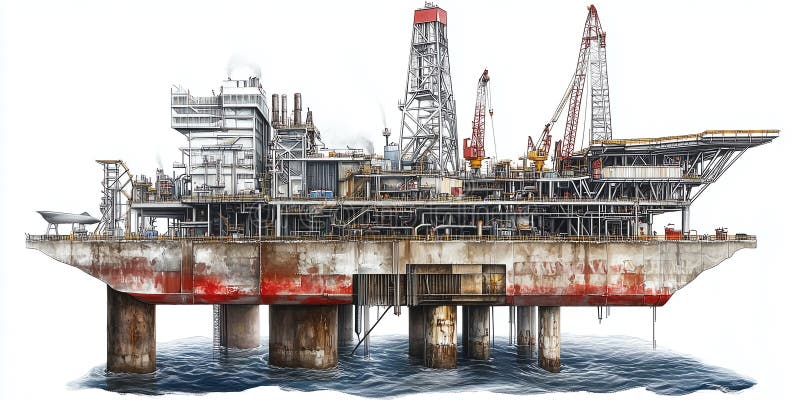 Rig Structures Stock Illustrations – 283 Rig Structures Stock ...