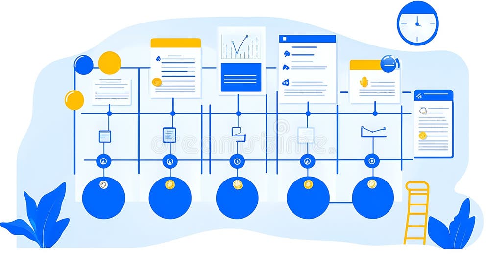 Understanding Project Timeline Management Process Stock Illustrations ...