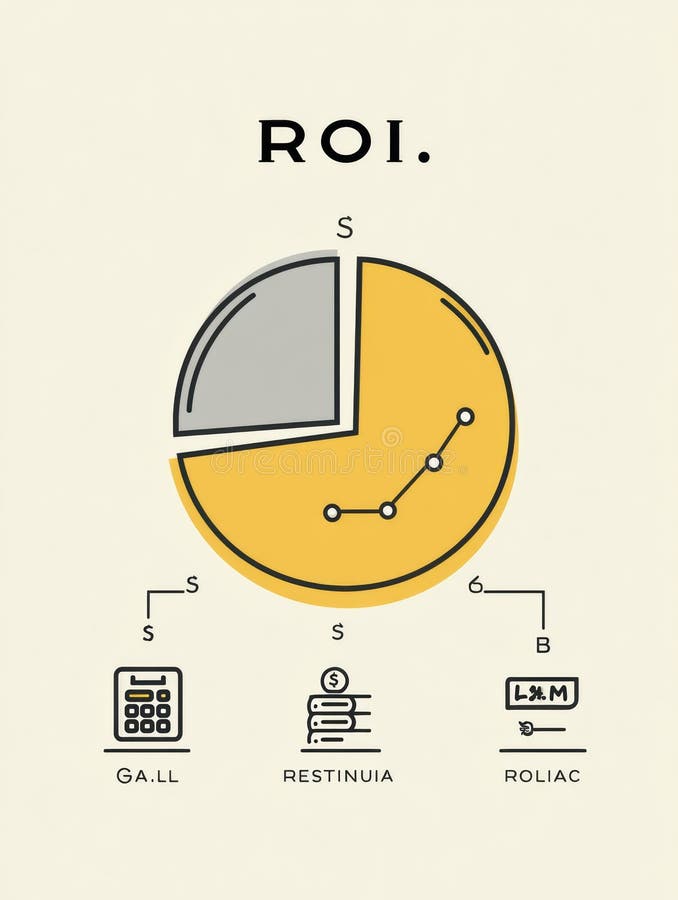 Understanding ROI Formula in a Clean and Minimal Infographic Layout for ...