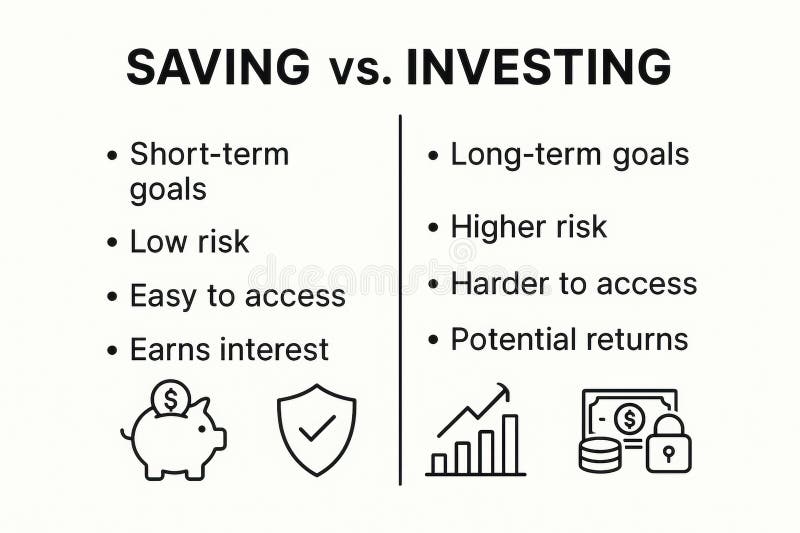 Understanding Saving and Investing Differences for Financial Decision Making and Long-Term ...