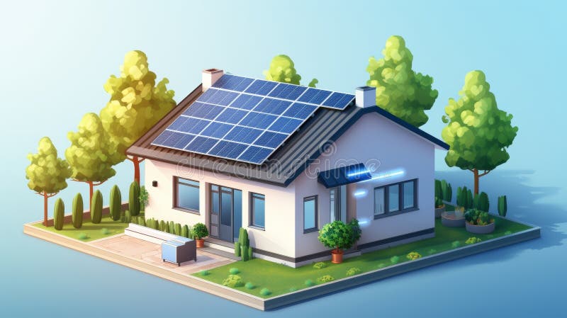 Understanding Solar Power a Simple Schematic of Solar Panel, Inverter ...