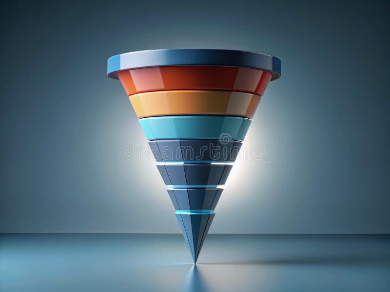 Understanding the 6Stage Sales Funnel a Visual Guide To Customer ...