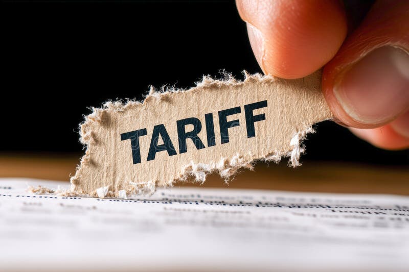 Understanding Tariffs in Trade Stock Photo - Image of economics, policy ...