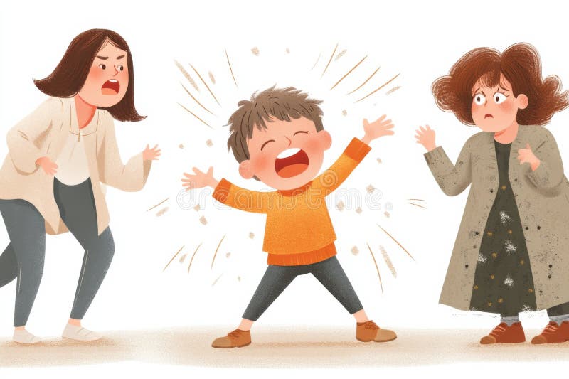 Understanding Temper Tantrums through a Colorful Illustration of a ...
