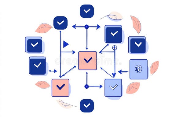 Understanding Workflow Visualization Diagram Showing Arrows with ...