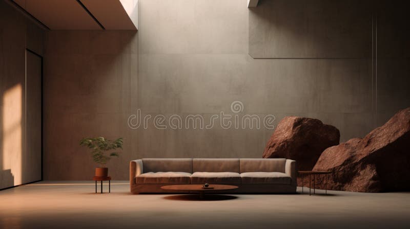 An Understated yet Captivating Scene Featuring Minimalist Shapes and ...